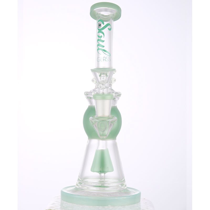 8.2″ Soul Recycler Bong/Dab Rig (S2085 Green C) – Canadian Distributor Inc.