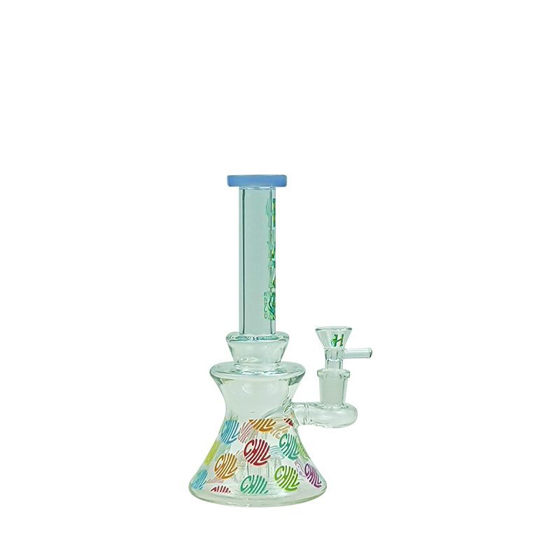 Haze 8.5" Colorful Chill Rig - Jade Blue (Mini-K) | Canadian ...