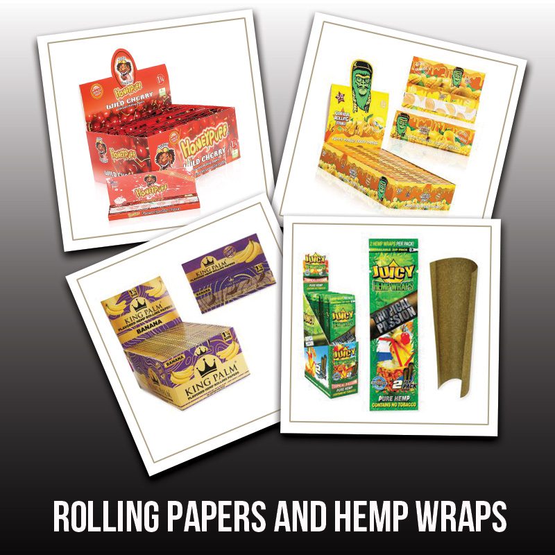 Rolling Papers And Hemp Wraps | Canadian Distributor Inc.