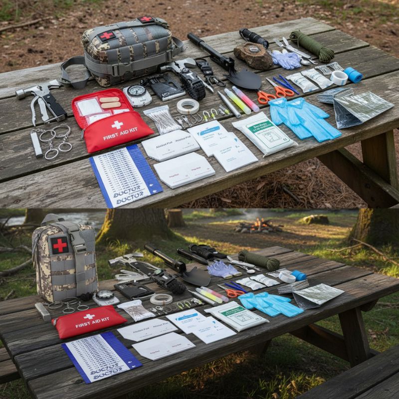 Outdoor tools Survival kit (XTR-HKN125) | Canadian Distributor Inc.