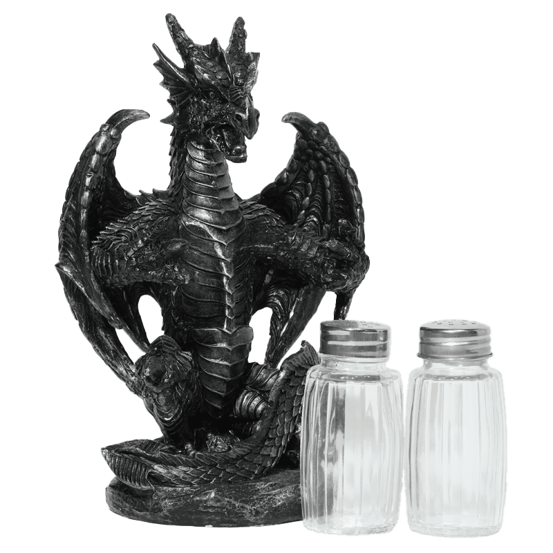 Dragon Salt & Pepper Shaker Holder (CDYWL-2639) | Canadian Distributor Inc.