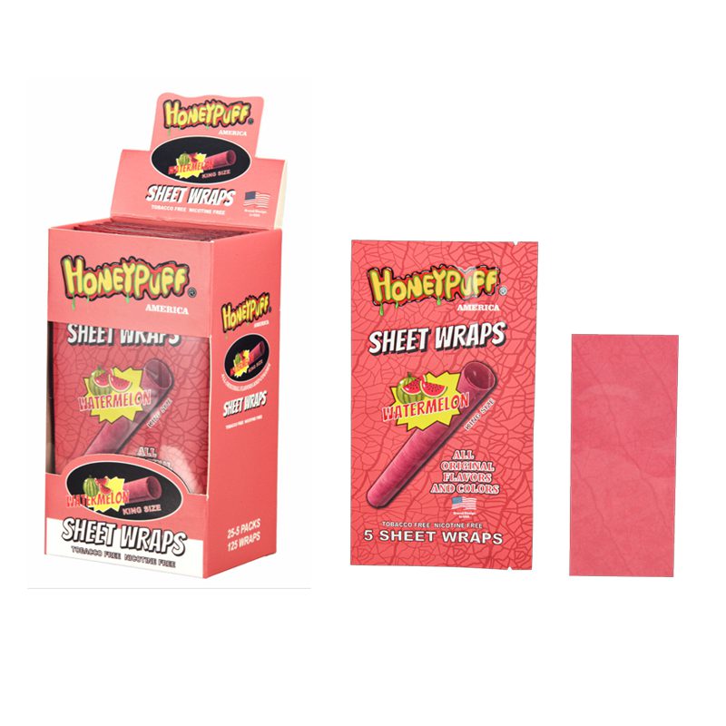 HoneyPuff Sheet Wrap - Watermelon Flavor (P1295-04) | Canadian ...