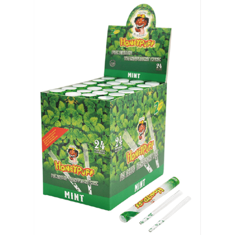 HoneyPuff Flavored Cellulose Pre-Rolled Cones-Mint (P8060 (P8226-03 ...