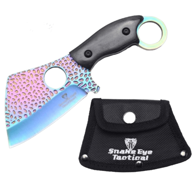 Snake Eye Tactical Clever Style Fix Blade Hunting Knife 7" (SE-5034RB ...